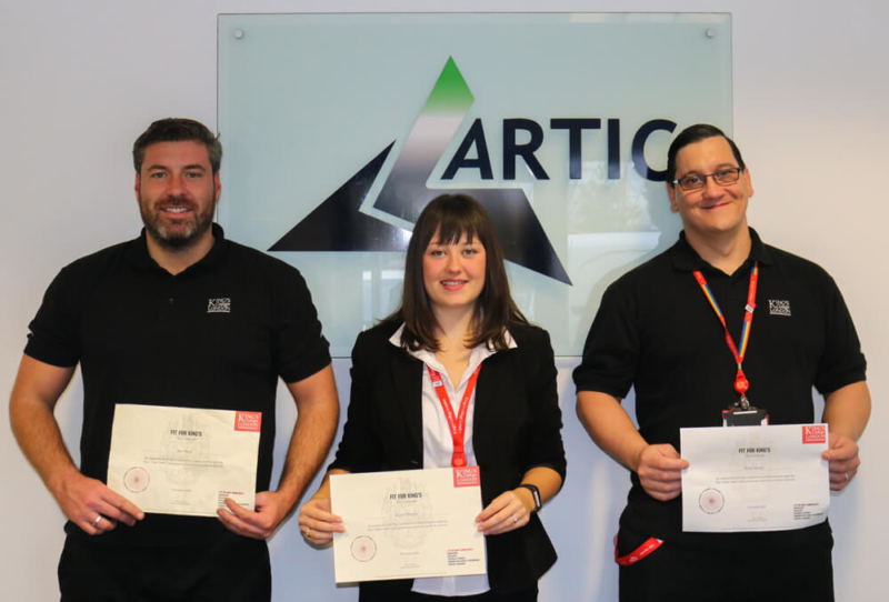 KCL Team Fit for Kings Graduation - Artic